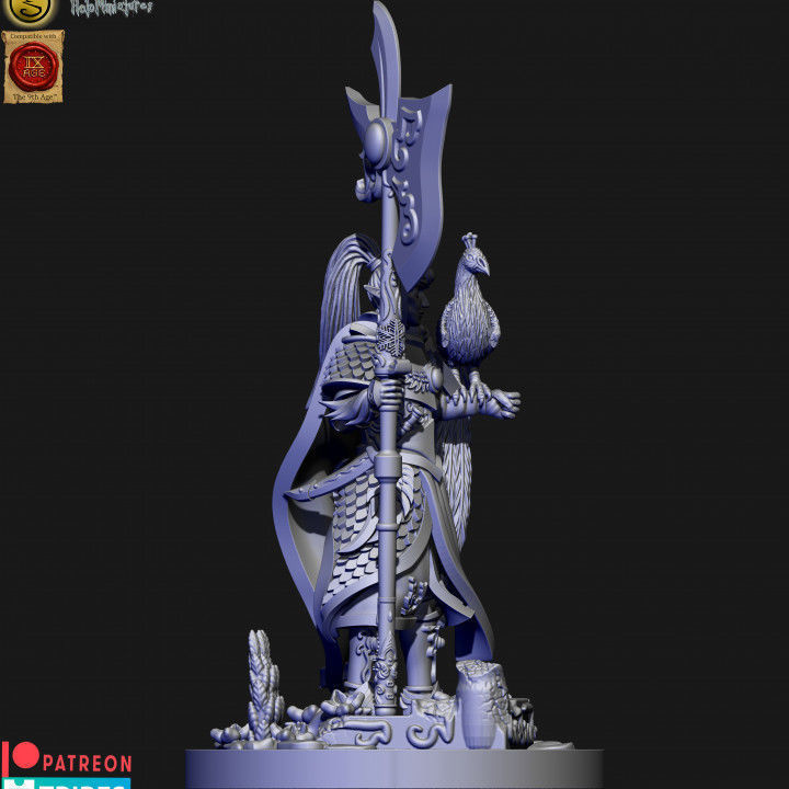 Highborn elves Phoenix lord 3D model 3D printable | CGTrader