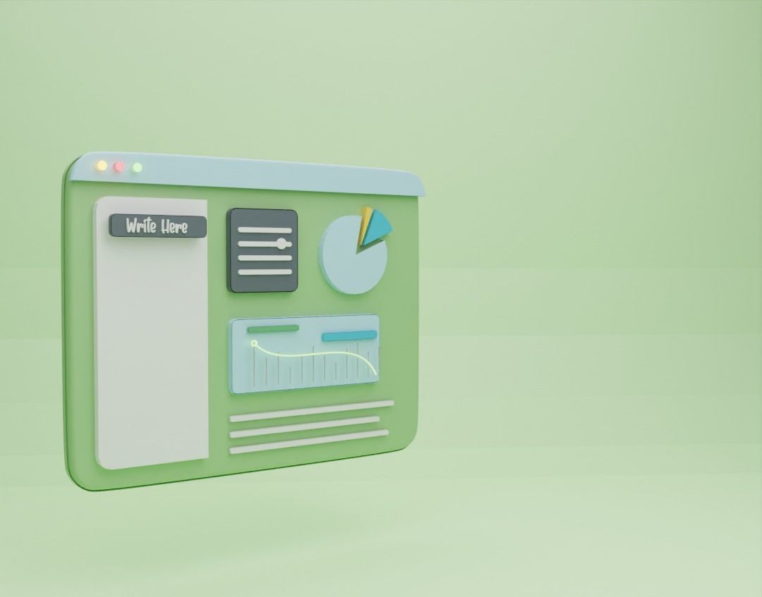 UI Frame Illustration 3D model | CGTrader