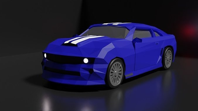 3D model Chevrolet Camero VR / AR / low-poly | CGTrader
