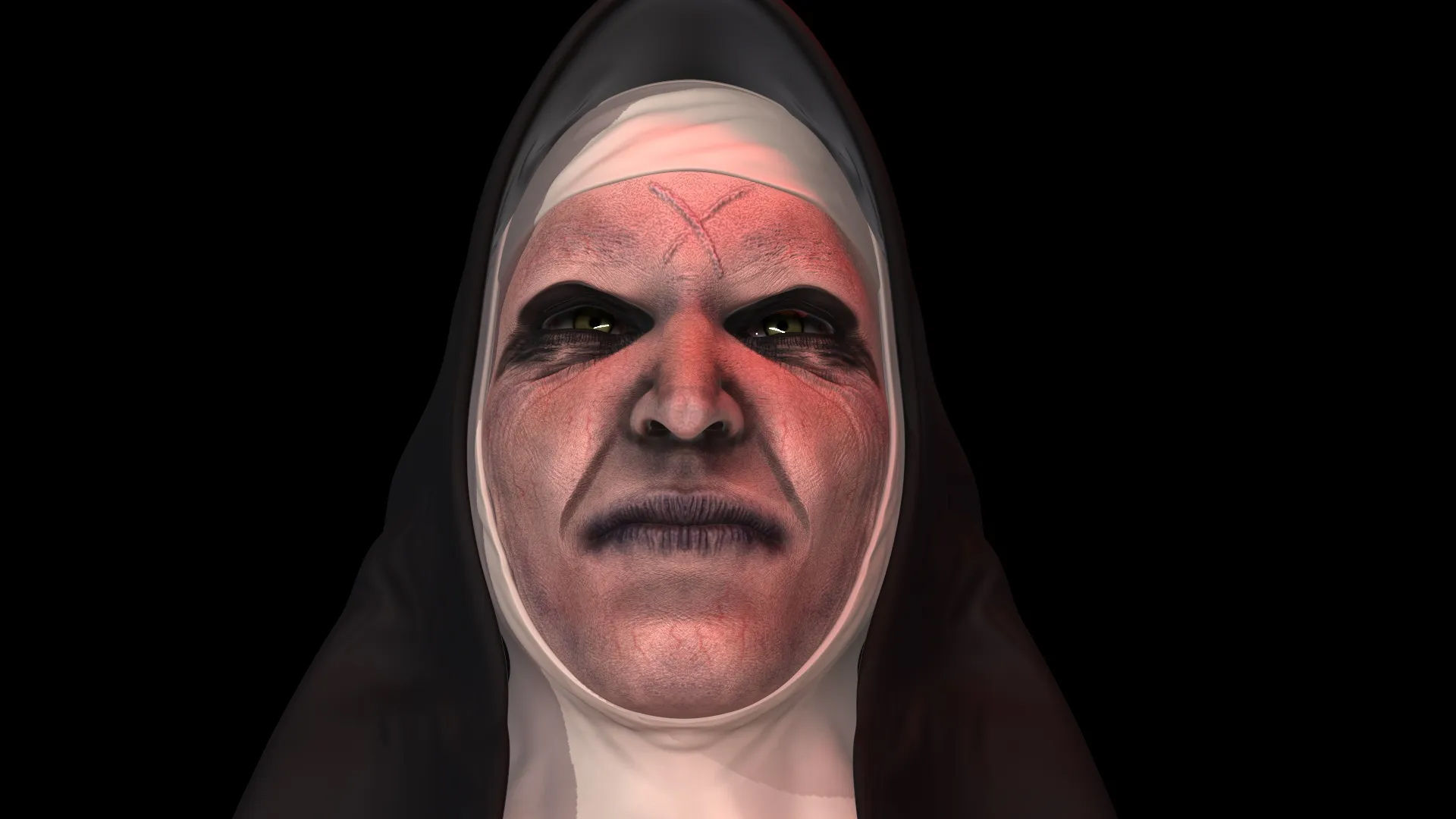 LA MONJA THE NUN HALLOWEEN TERROR 3D model 3D printable | CGTrader