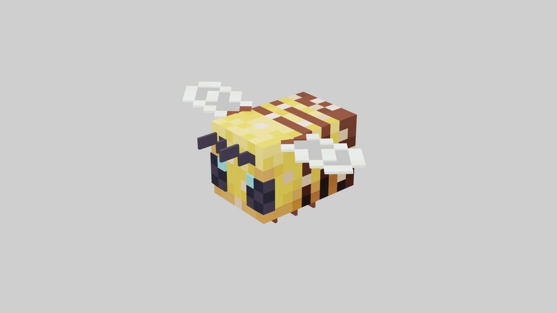 3D model Minecraft Bee Rigged VR / AR / low-poly | CGTrader