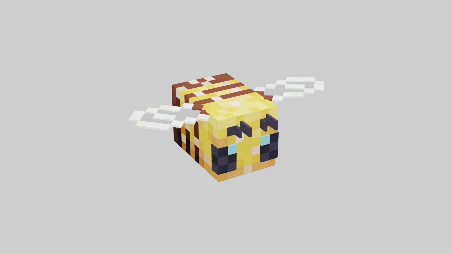 3D model Minecraft Bee Rigged VR / AR / low-poly | CGTrader