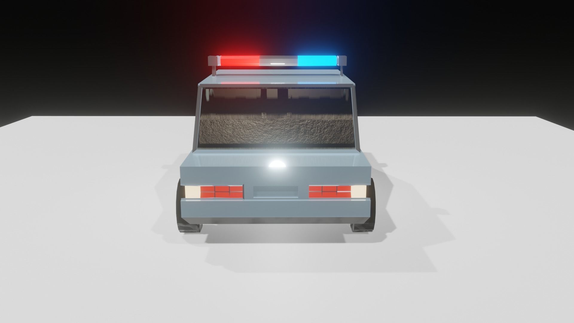 Low-poly cop car 1990 Ford Crown Victoria free VR / AR / low-poly 3D ...