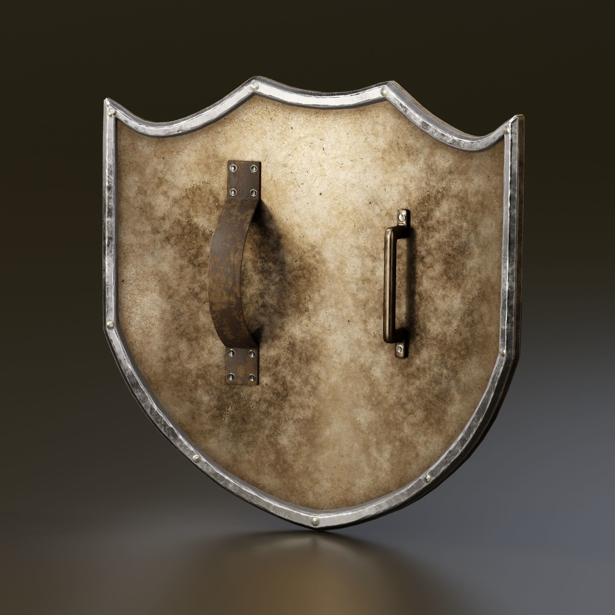 3D model Bat Shield VR / AR / low-poly | CGTrader