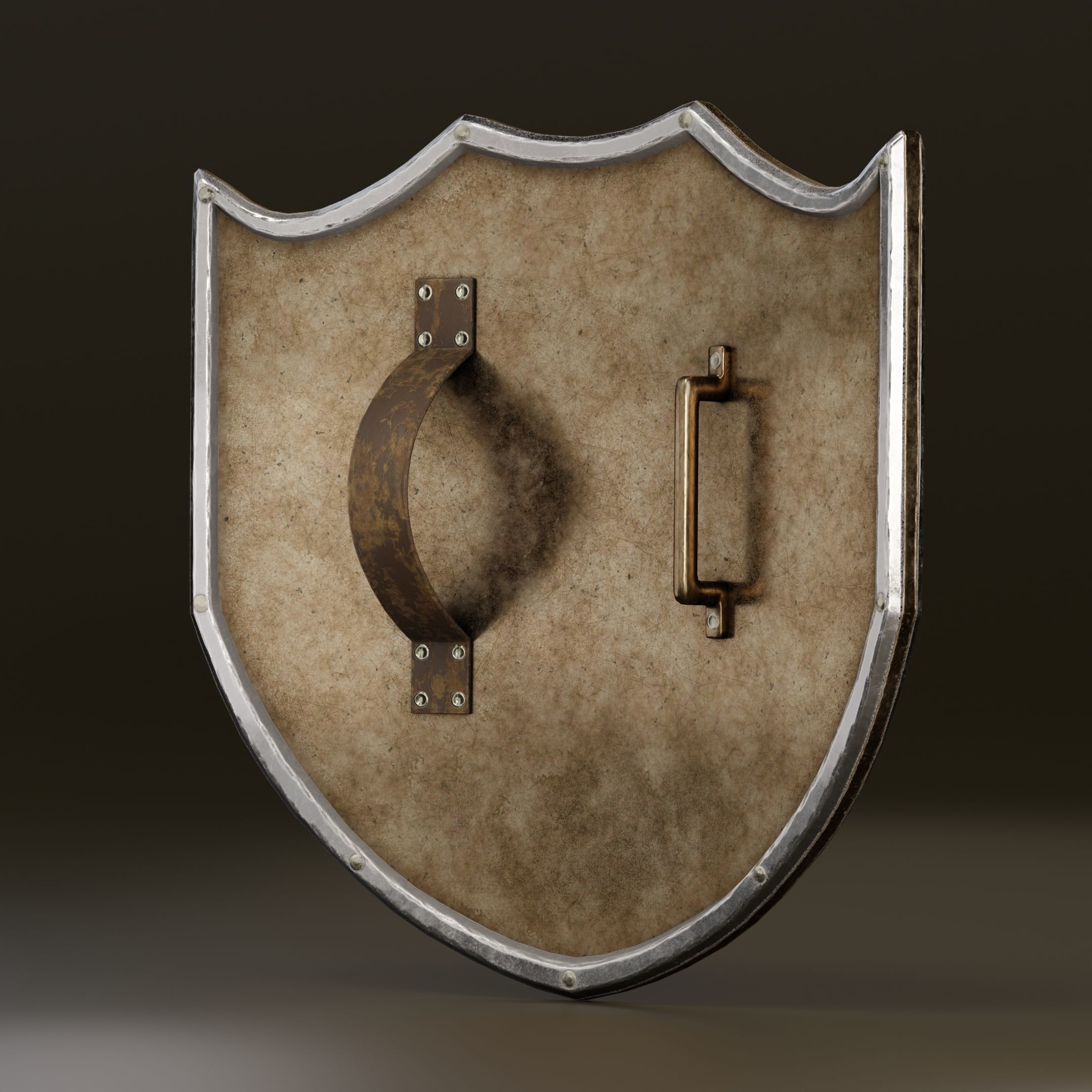 3D model Bat Shield VR / AR / low-poly | CGTrader