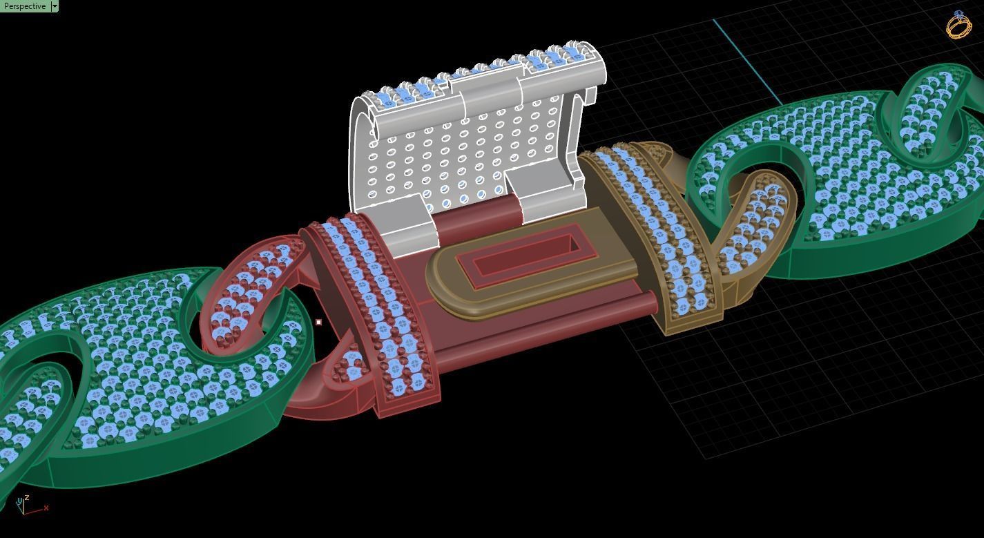 Lock Box for Chain and Necklace 3D print model 3D model 3D printable ...