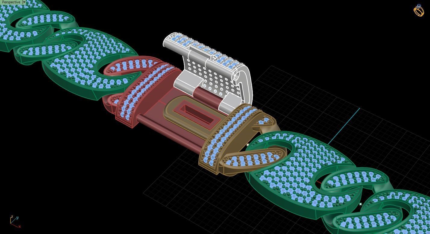 Lock Box for Chain and Necklace 3D print model 3D model 3D printable ...