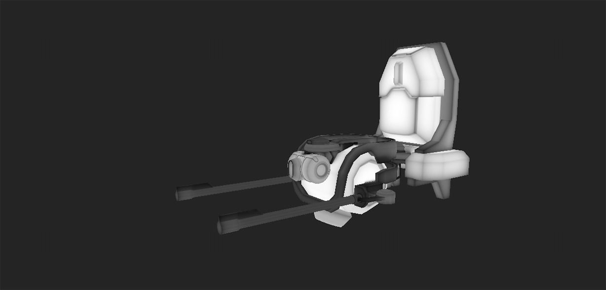 3D model SCI FI AA CANNON VR / AR / low-poly | CGTrader
