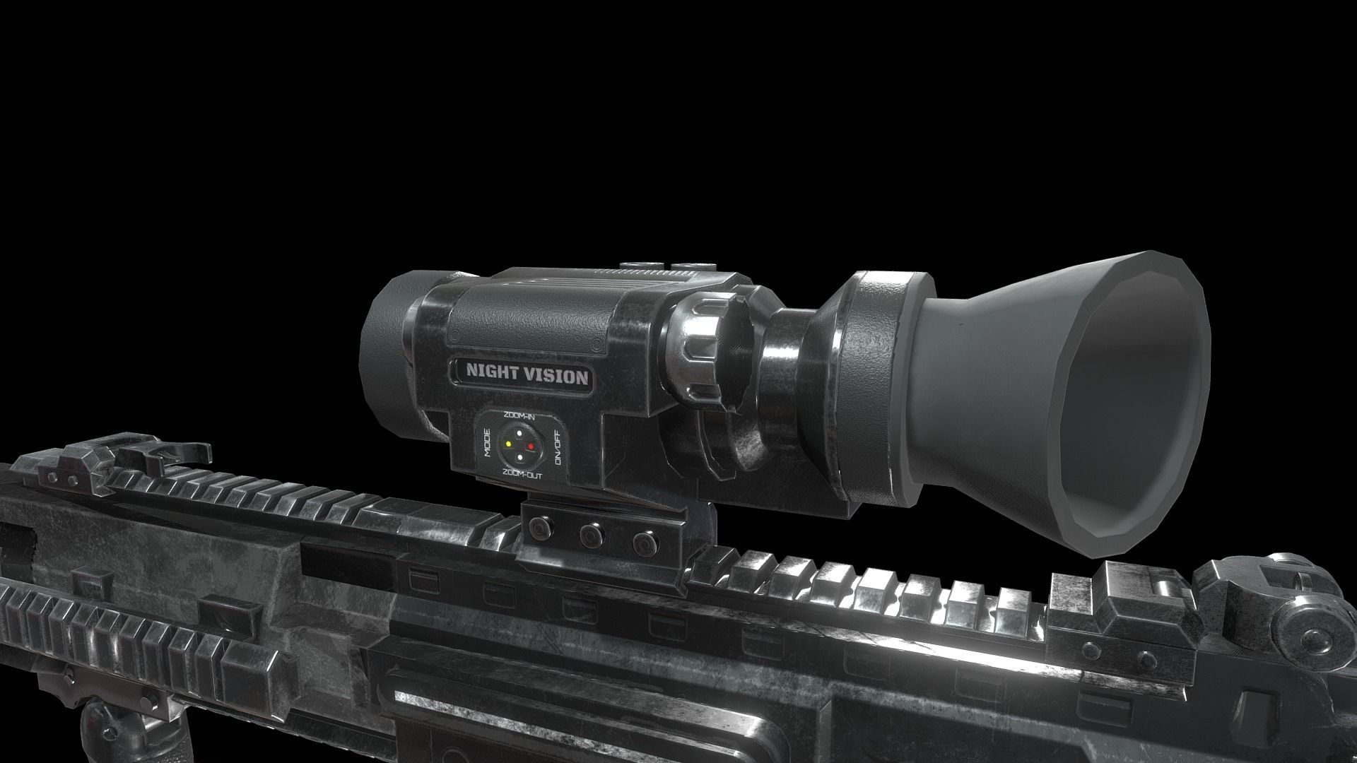 3D model SS2 RZ1 - Assault Rifle VR / AR / low-poly | CGTrader