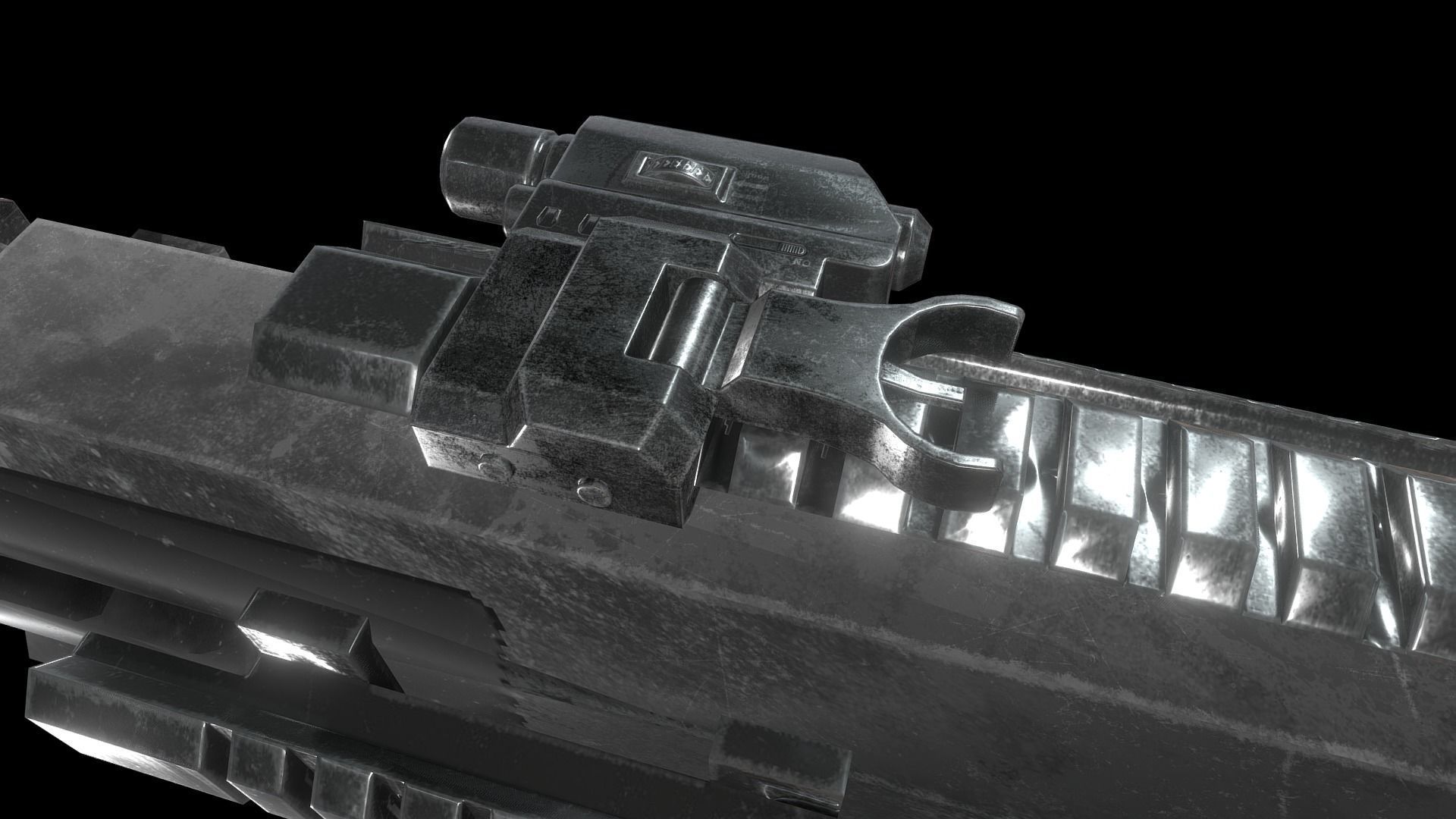 3D model SS2 RZ1 - Assault Rifle VR / AR / low-poly | CGTrader