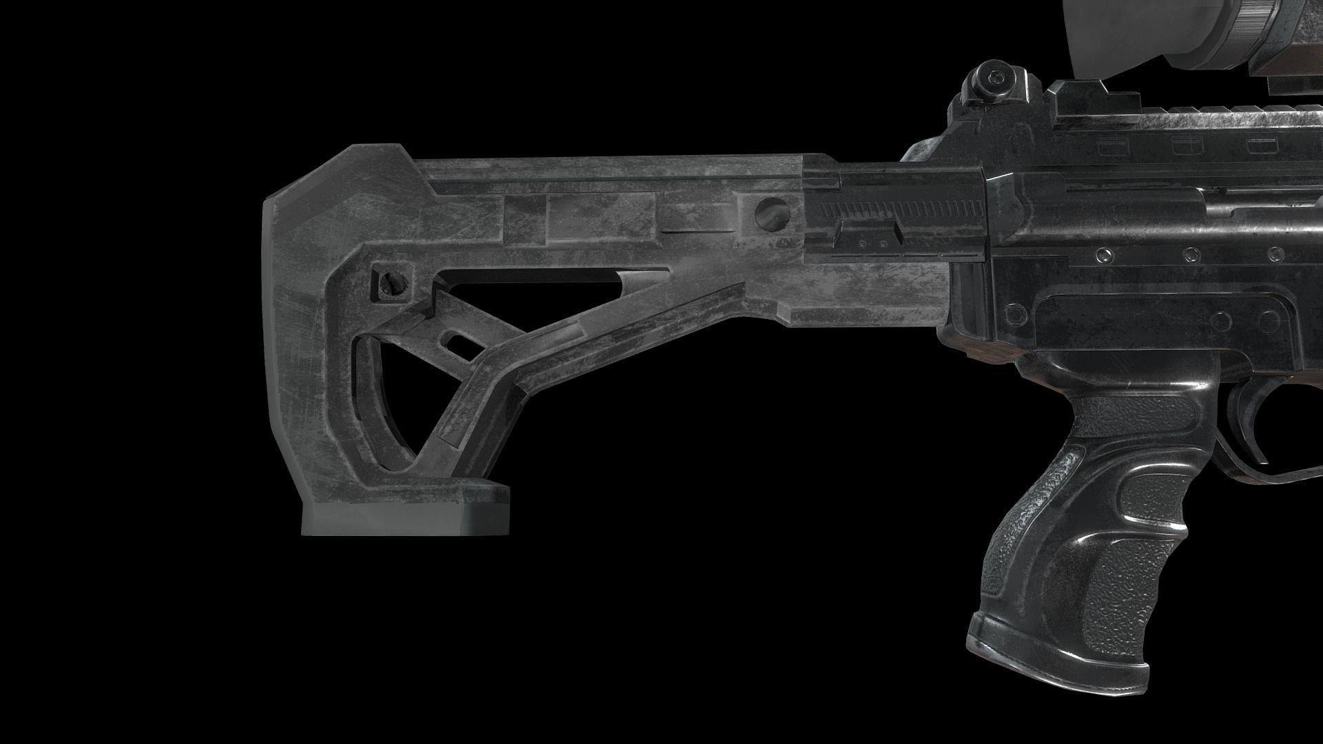 3D model SS2 RZ1 - Assault Rifle VR / AR / low-poly | CGTrader