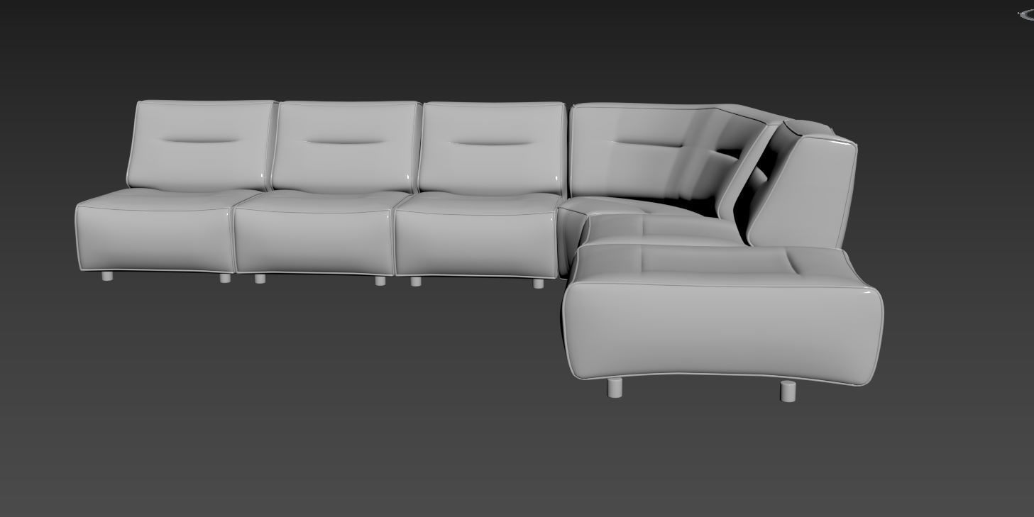 Arena Corner 3D model | CGTrader