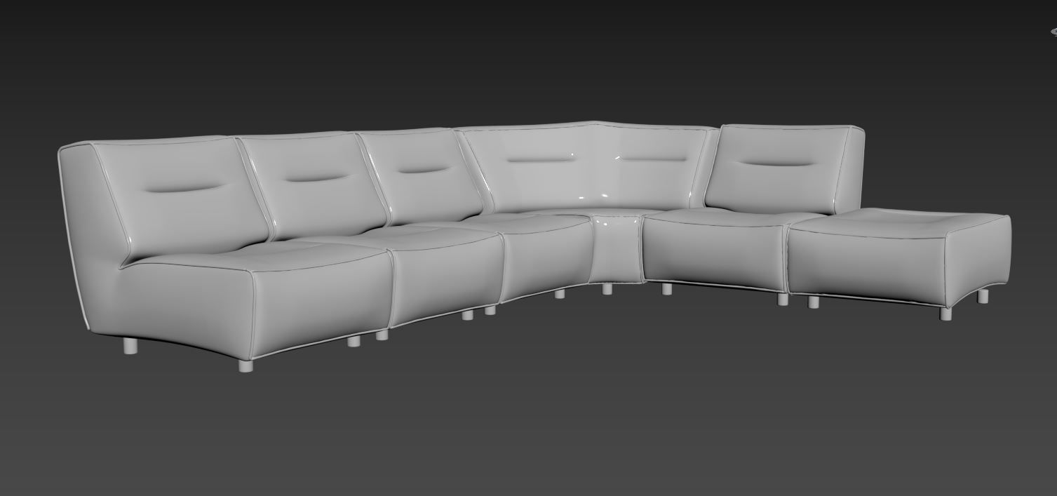 Arena Corner 3D model | CGTrader