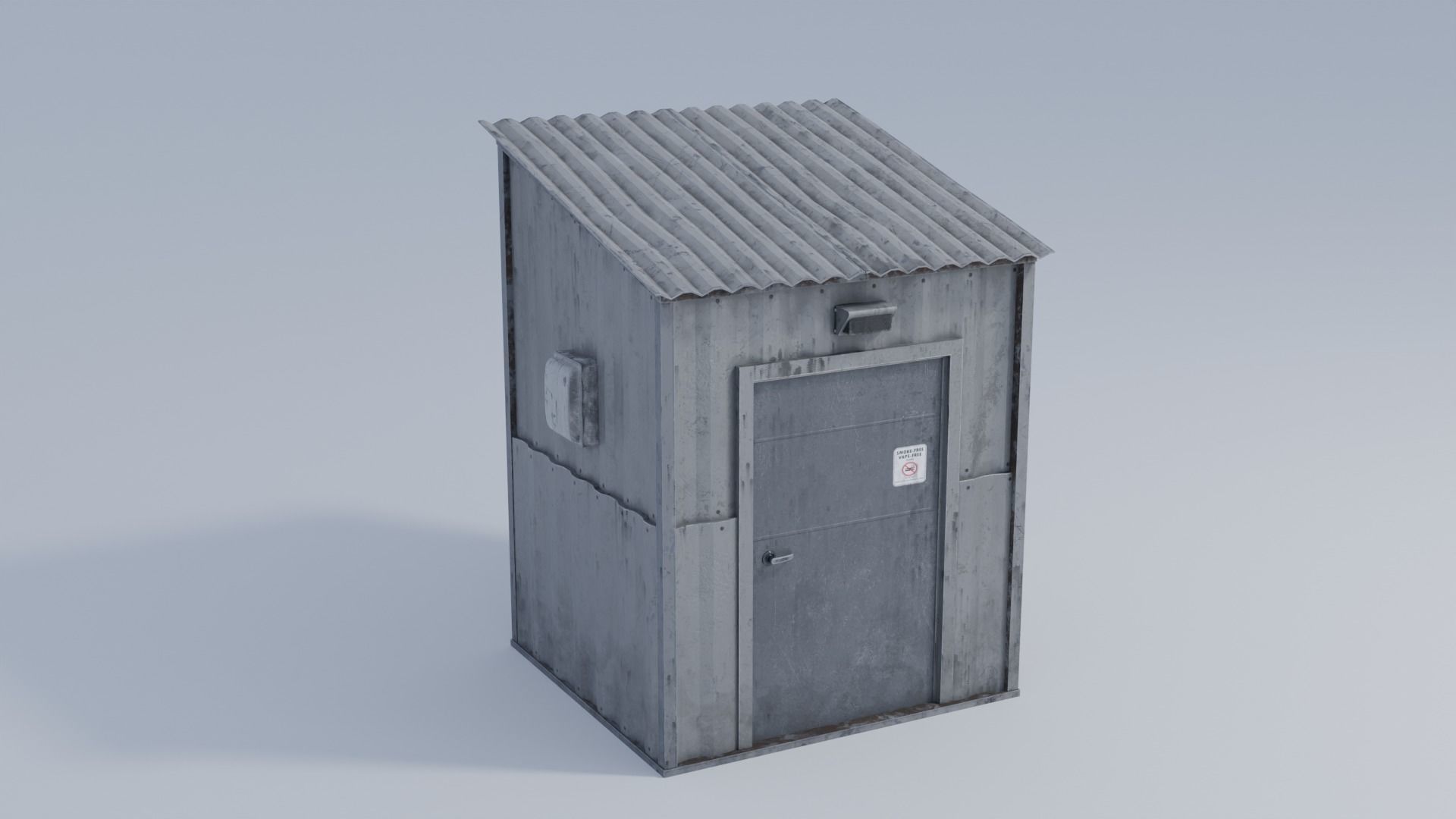 3D model Utility Shed with 4K and 2K Textures VR / AR / low-poly | CGTrader