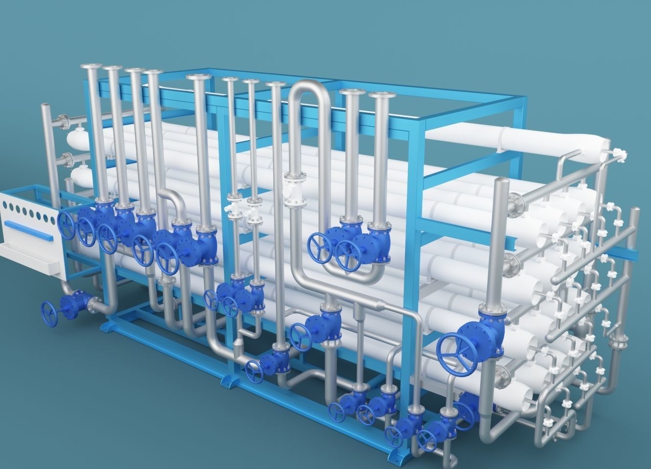 RO System 3D model | CGTrader