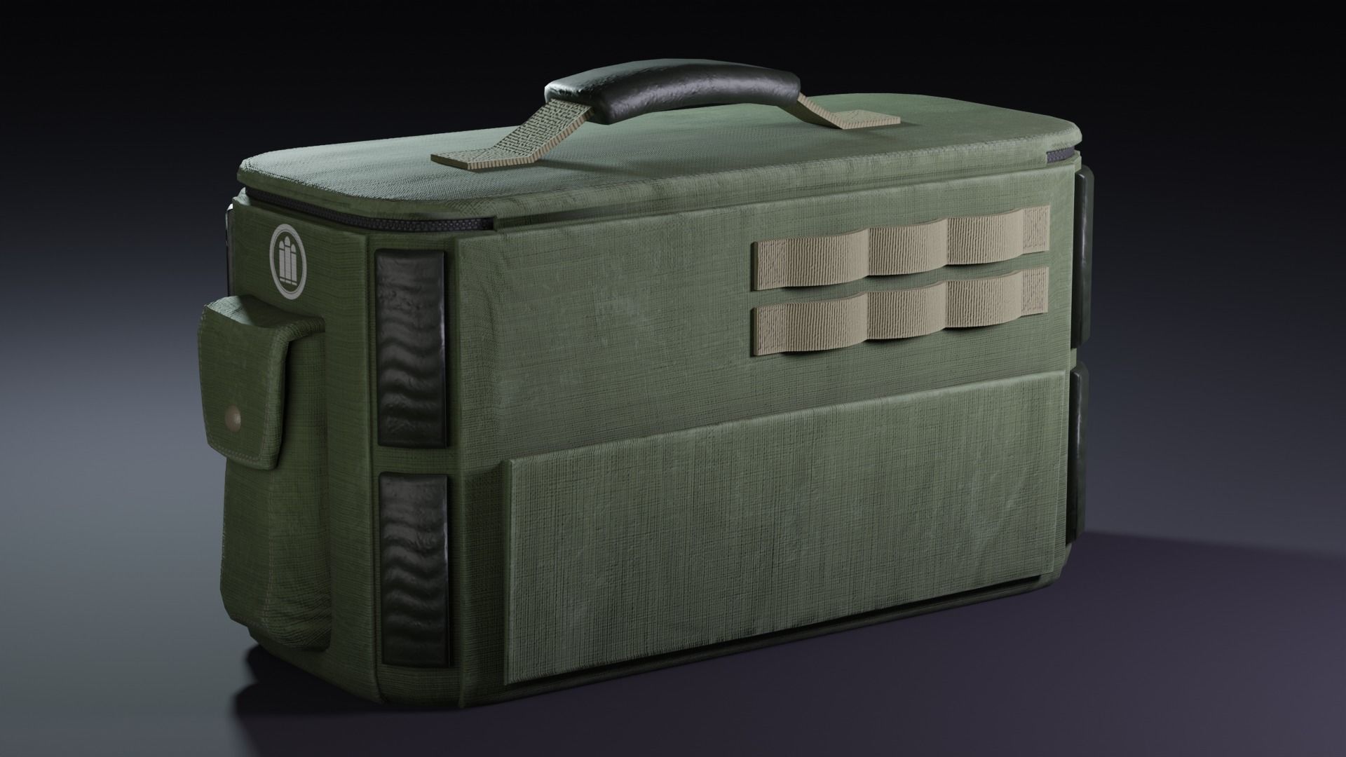 3D model Game ready Medkit and Ammobag VR / AR / low-poly | CGTrader