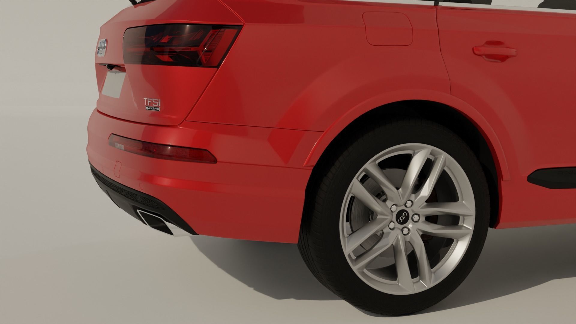 Audi Car 3D model animated rigged | CGTrader