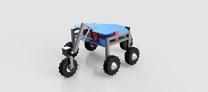 Shrimp Rover Robot 3D model | CGTrader
