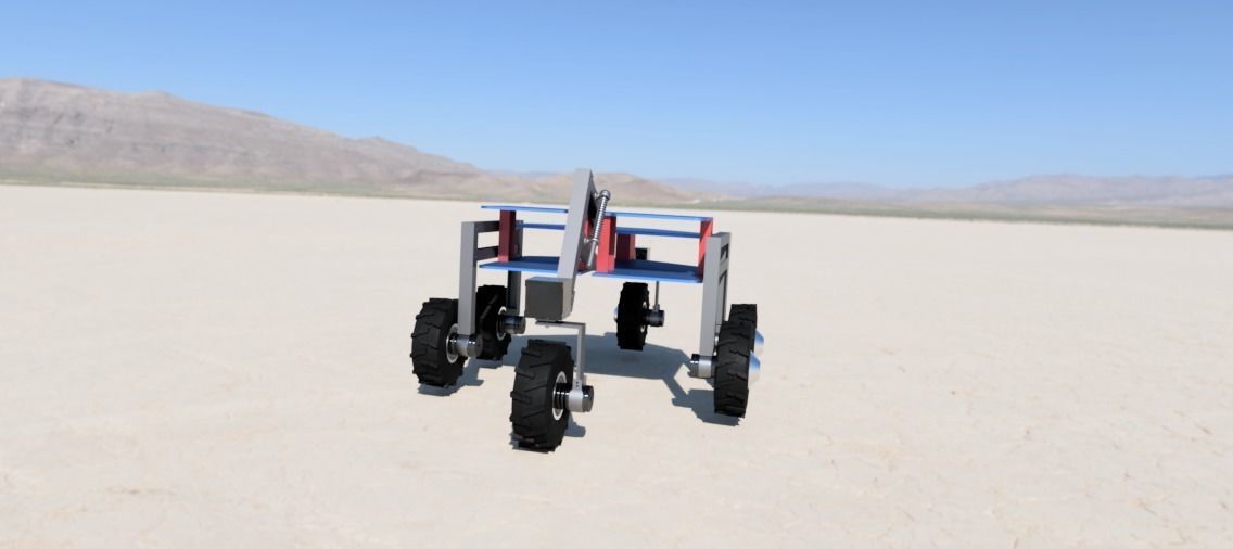 Shrimp Rover Robot 3D model | CGTrader