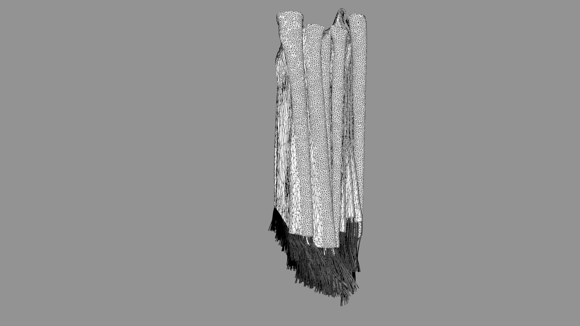 3D model Scarf VR / AR / low-poly | CGTrader