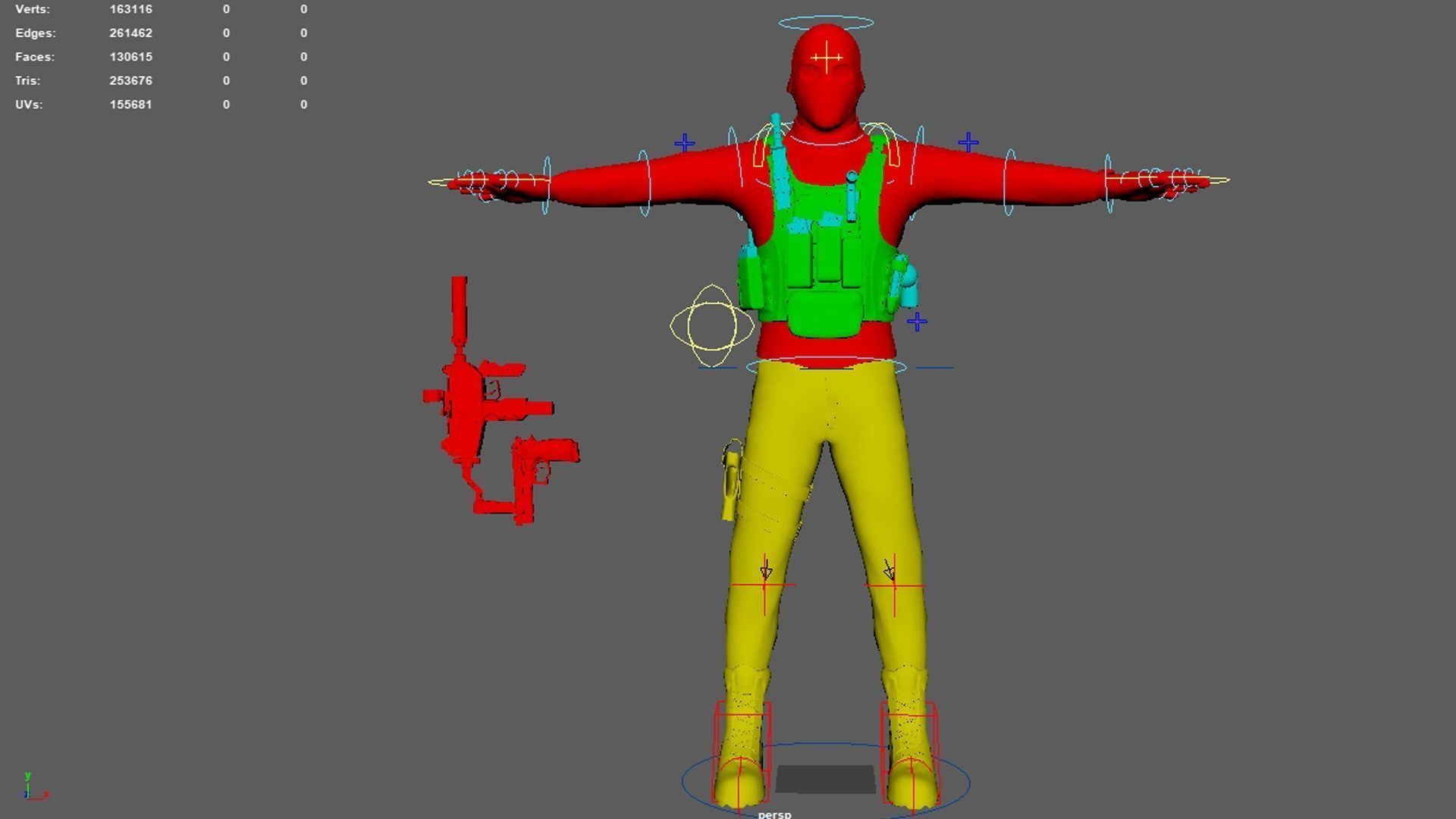 3D model Stylized model of a soldier VR / AR / low-poly | CGTrader