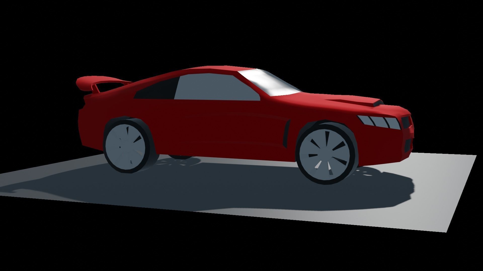 3D model Sports Car Low Poly VR / AR / low-poly | CGTrader