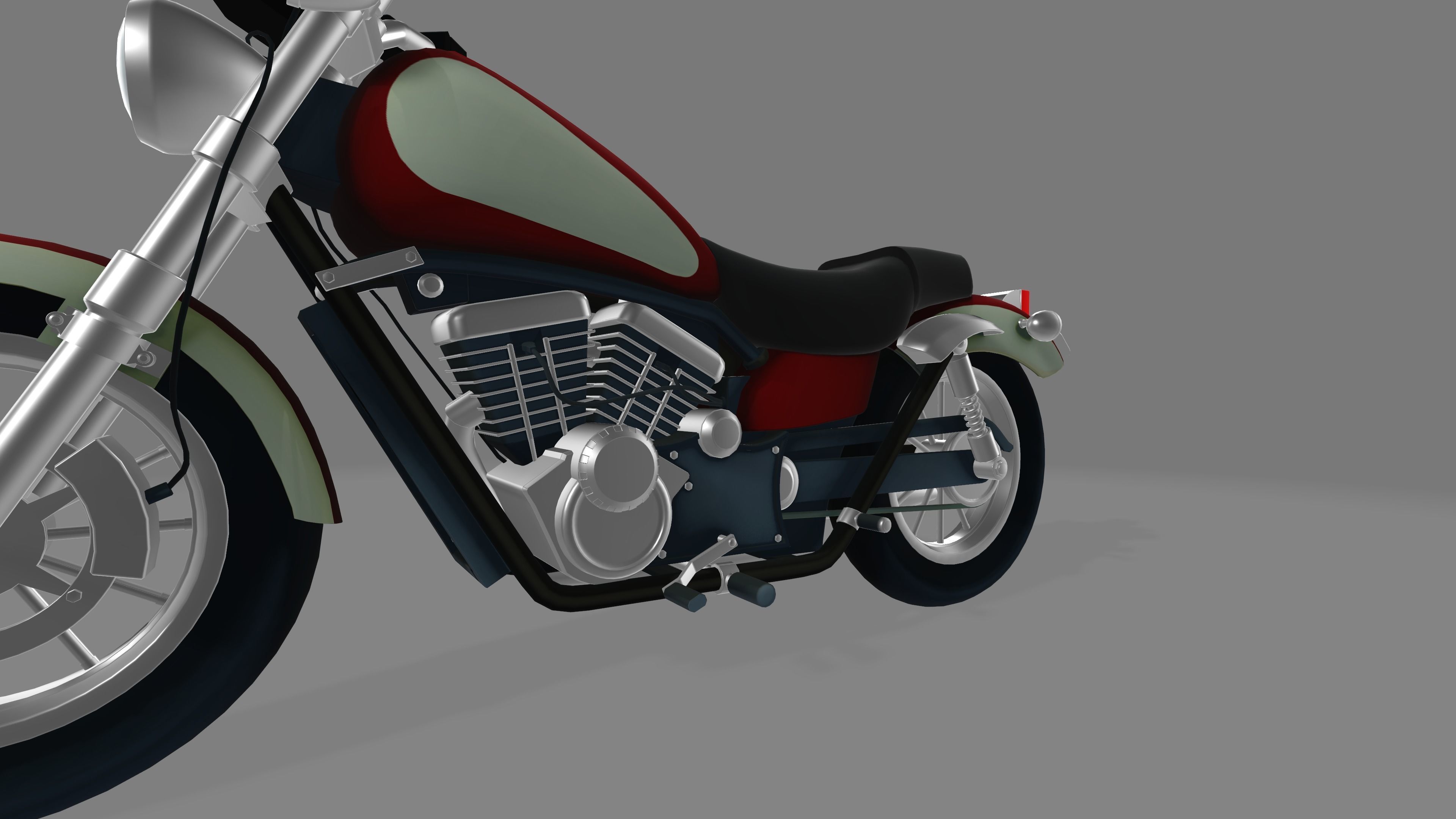 motorcycle high quality 3D model | CGTrader