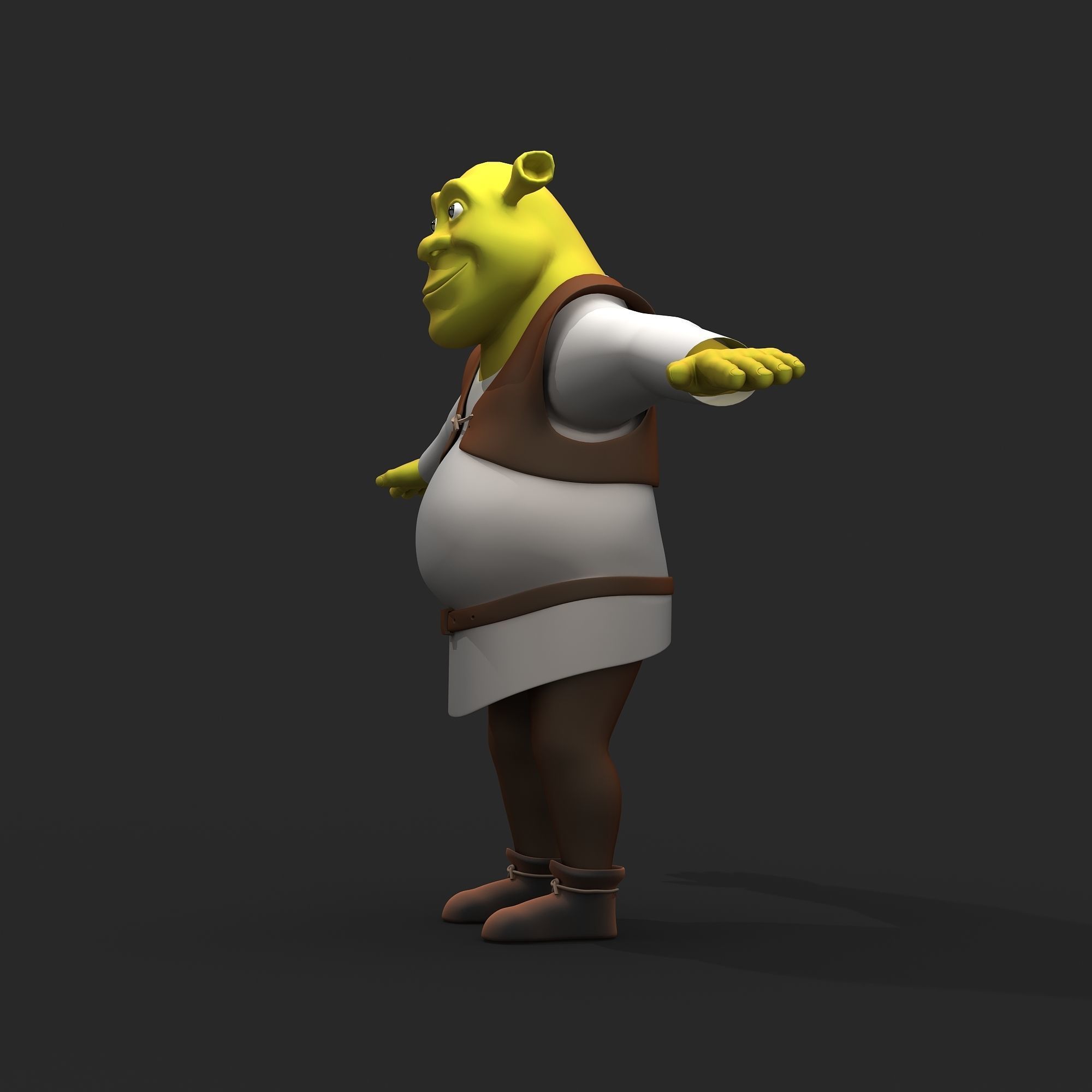 Shrek character 3D model | CGTrader
