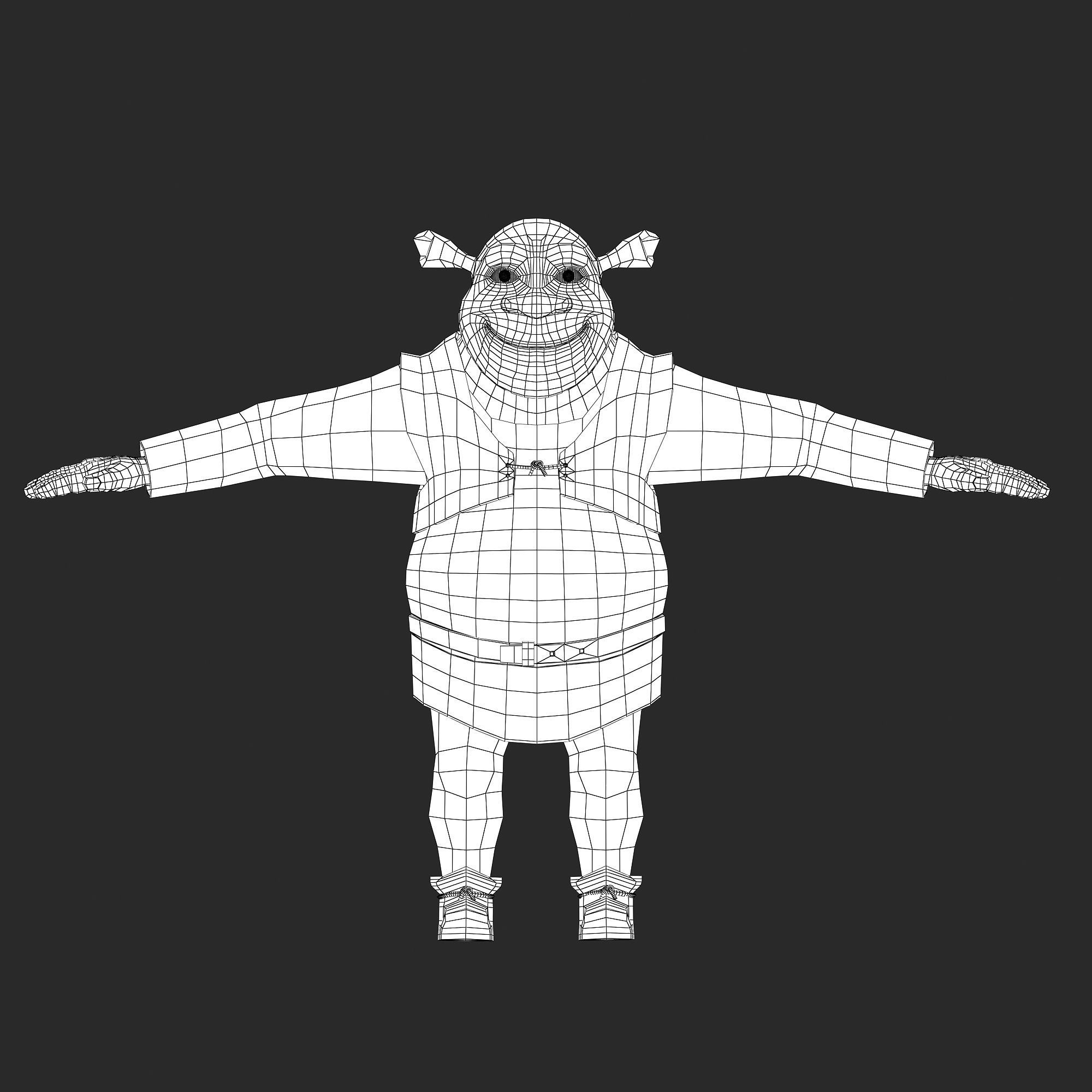 Shrek character 3D model | CGTrader
