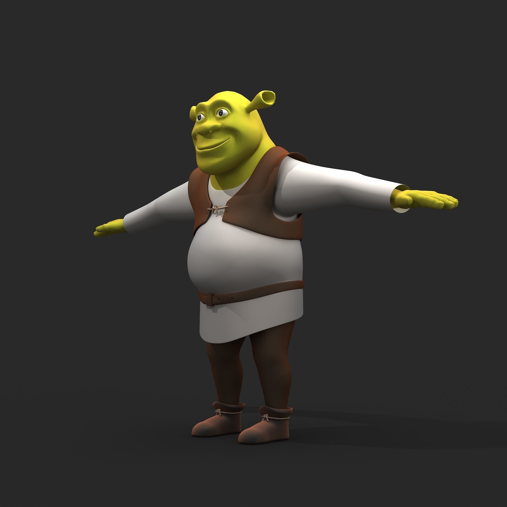 Shrek character 3D model | CGTrader