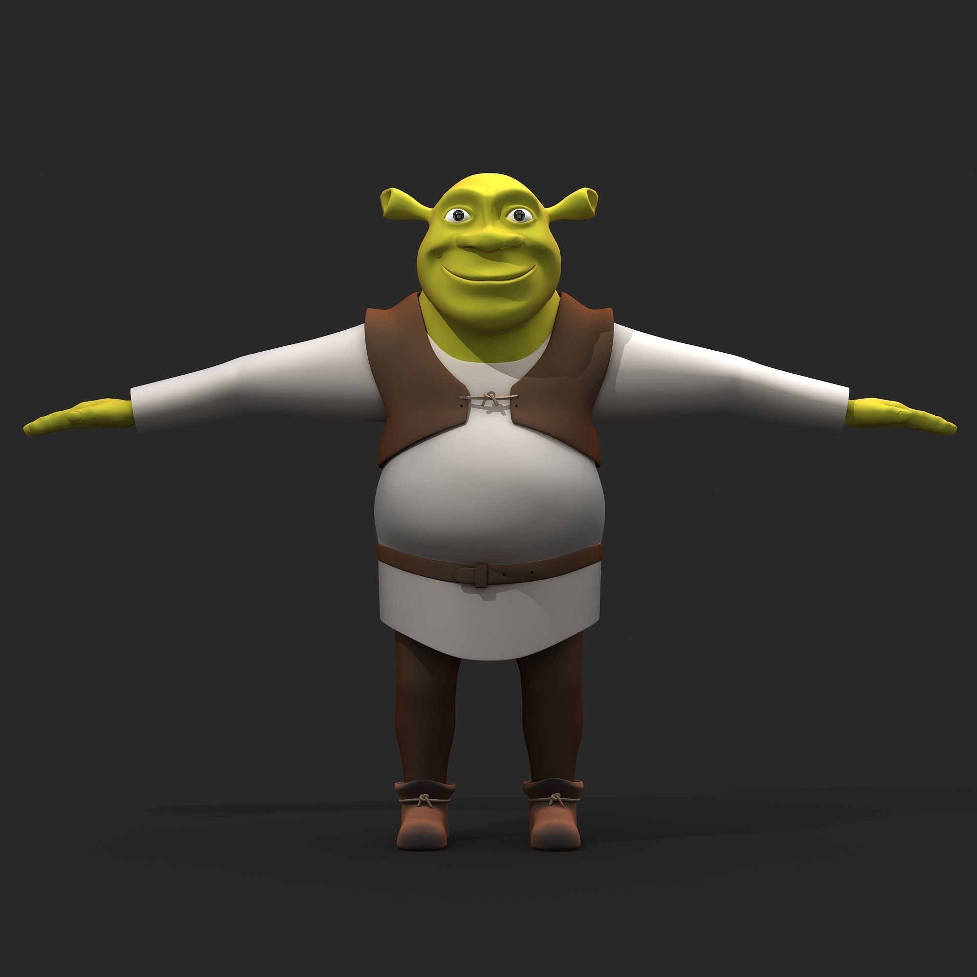 Shrek character 3D model | CGTrader