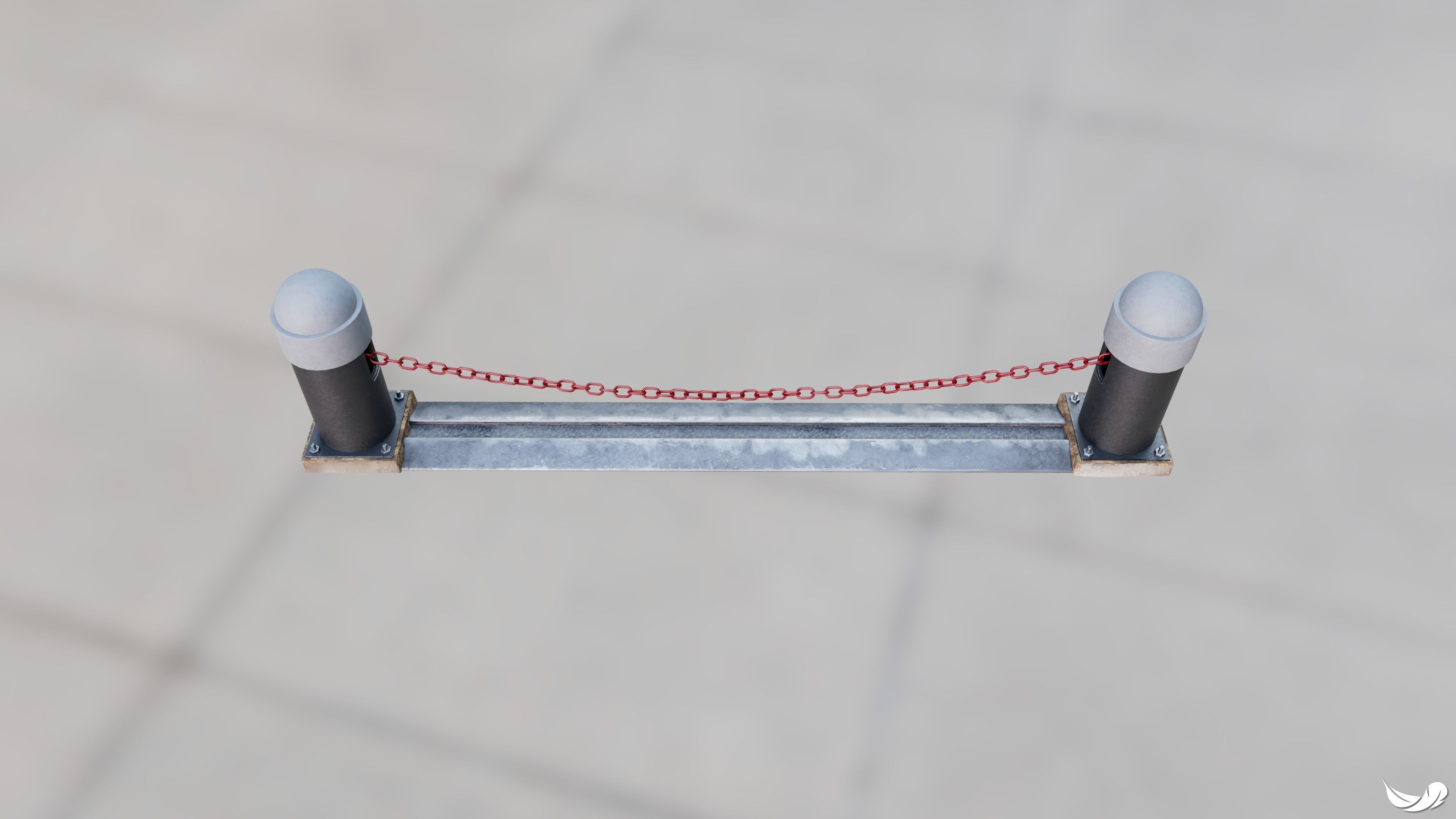 3D model Road Block VR / AR / low-poly | CGTrader