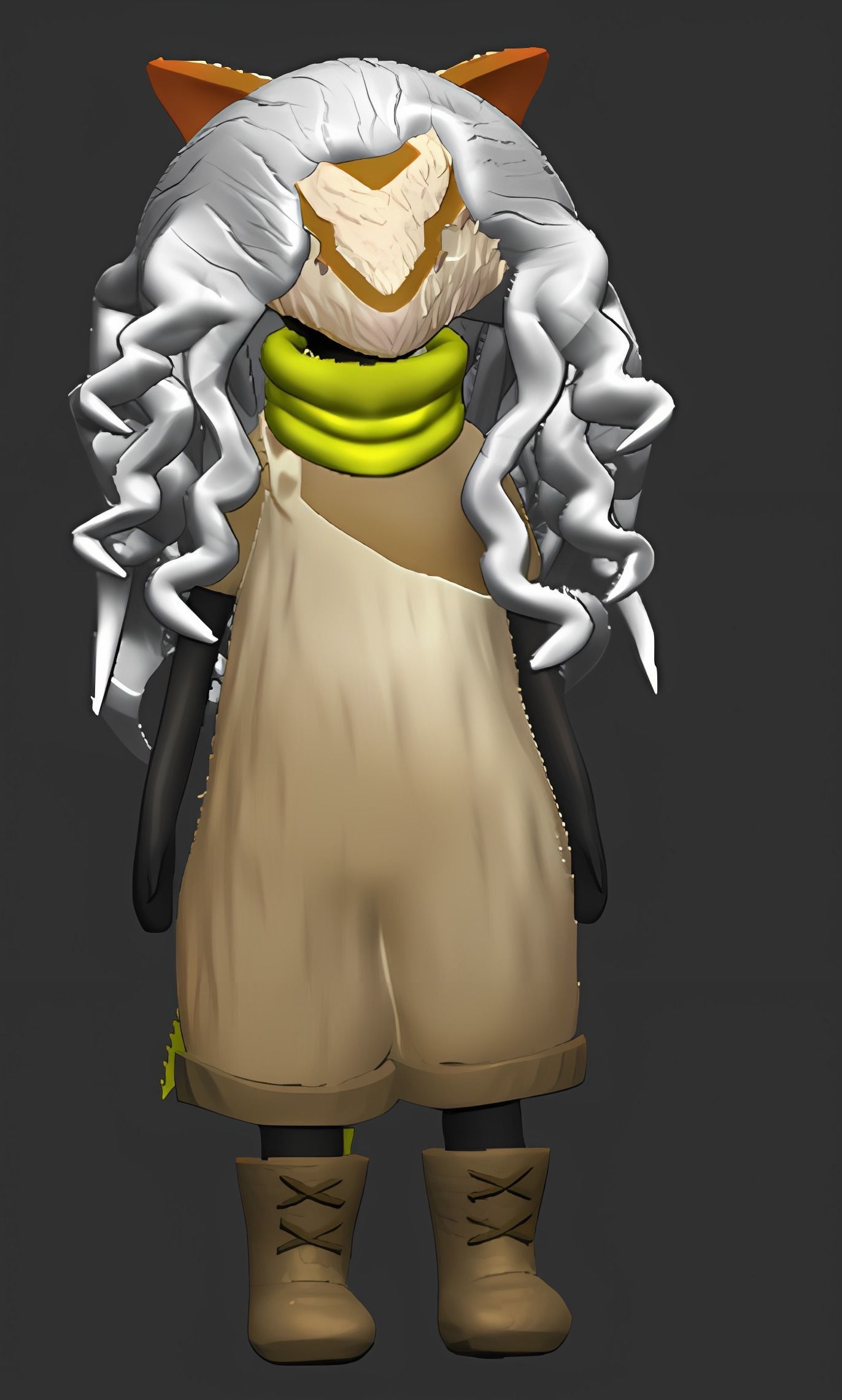 Sky Children Of the light character 3D model 3D printable | CGTrader