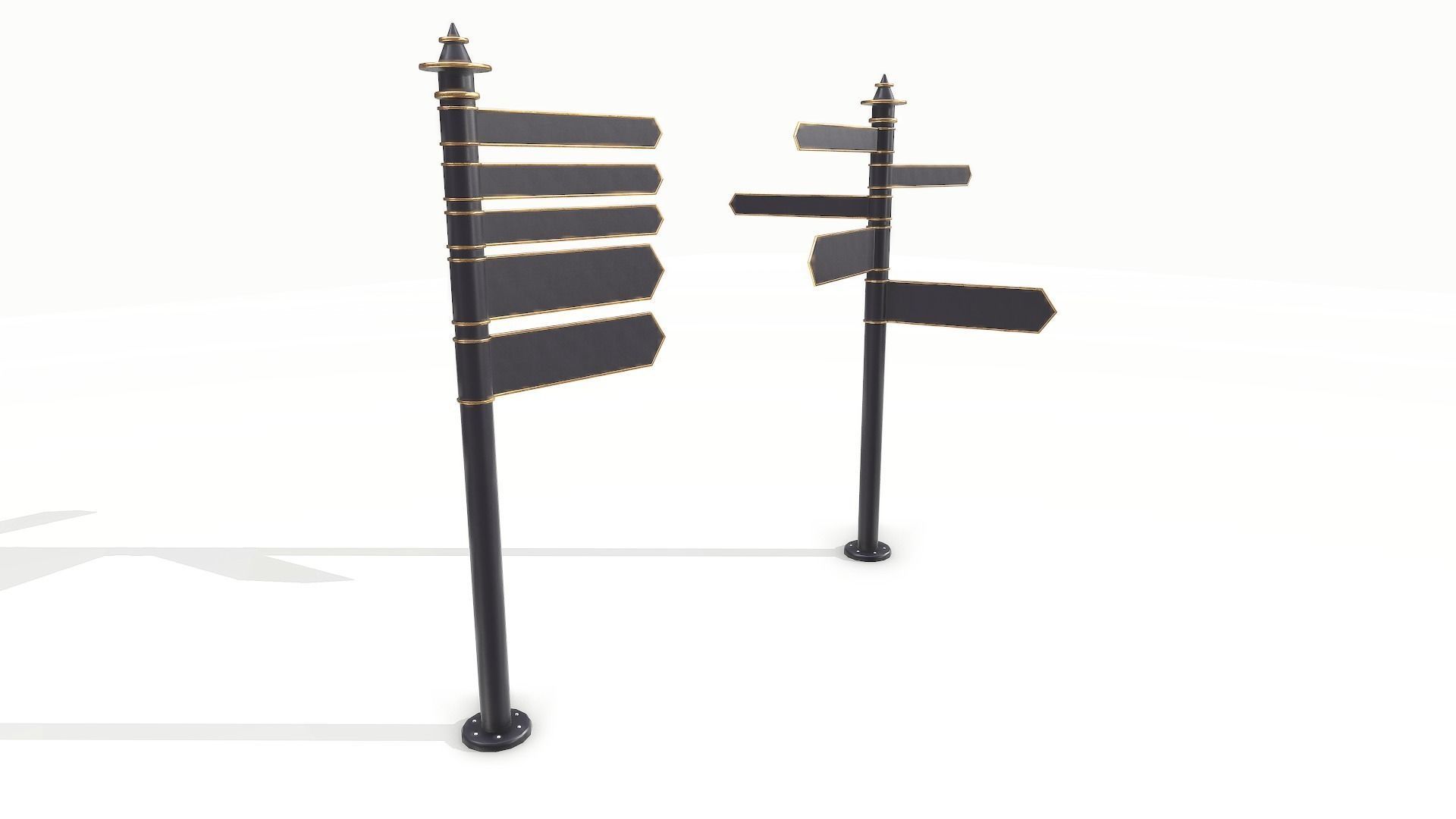 3D model Street signpost A VR / AR / low-poly | CGTrader