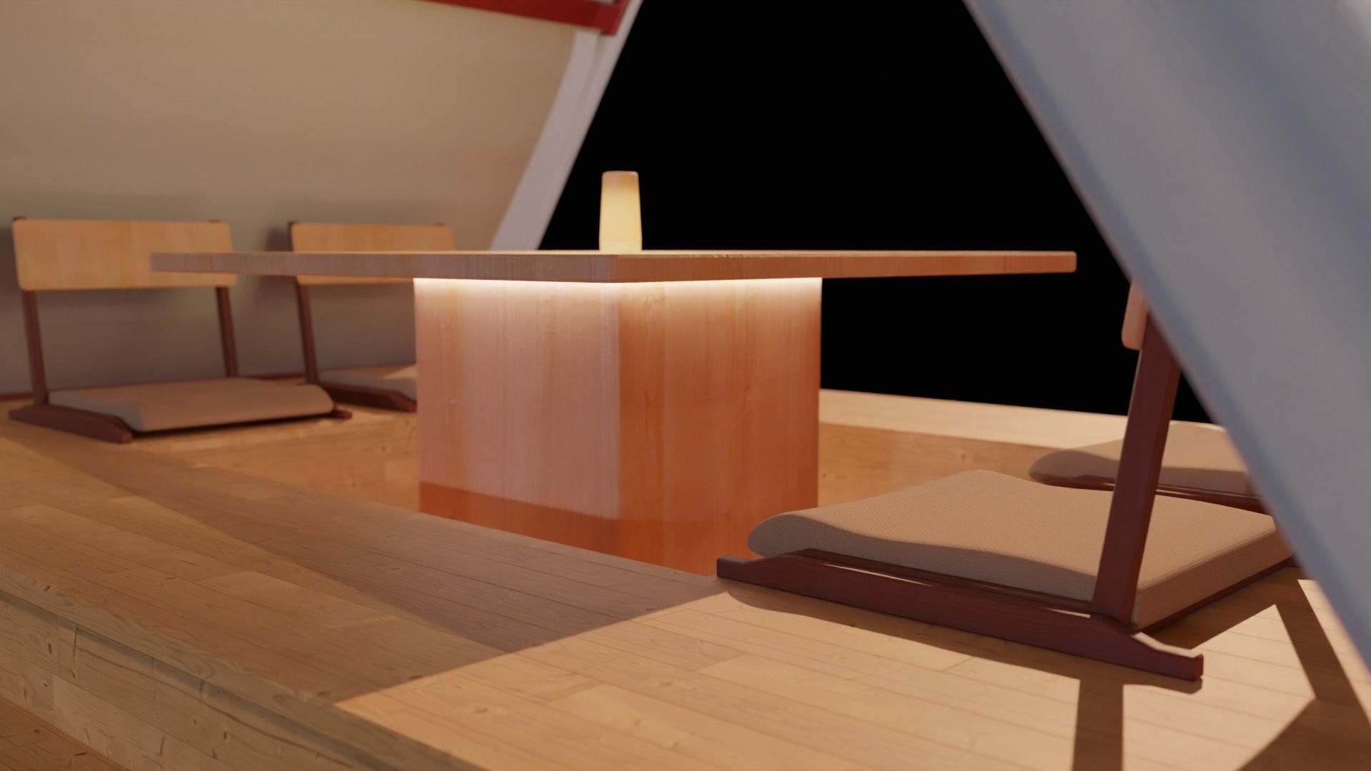 3D model Dinner party tents VR / AR / low-poly | CGTrader