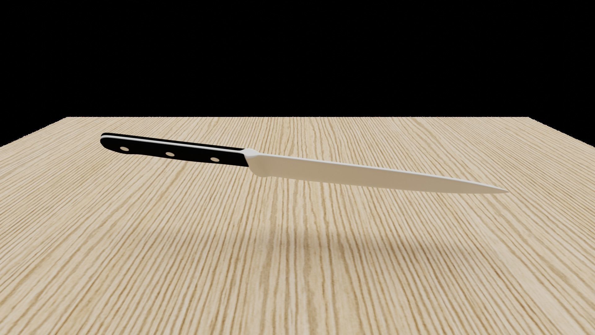 Superior Kitchen Knife 3D model | CGTrader