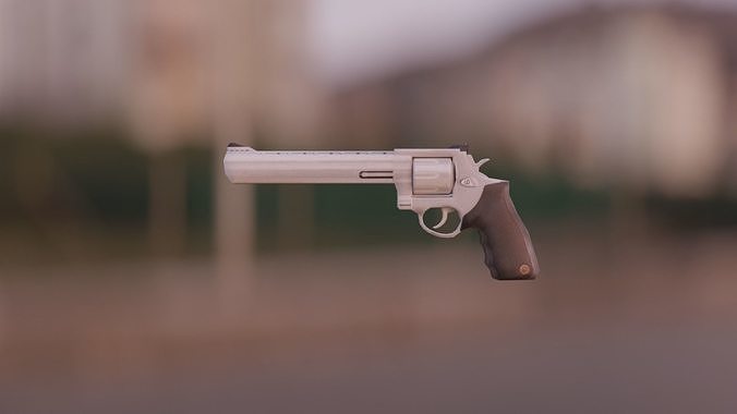 3D model Revolver VR / AR / low-poly | CGTrader