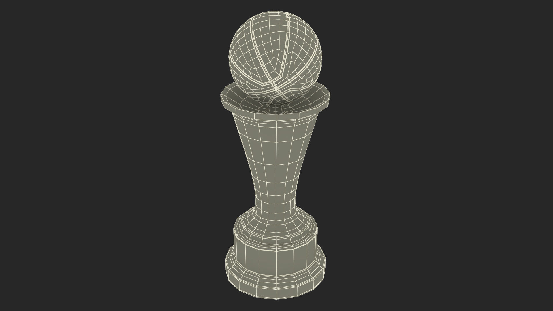 NBA Finals MVP trophy 3D model | CGTrader