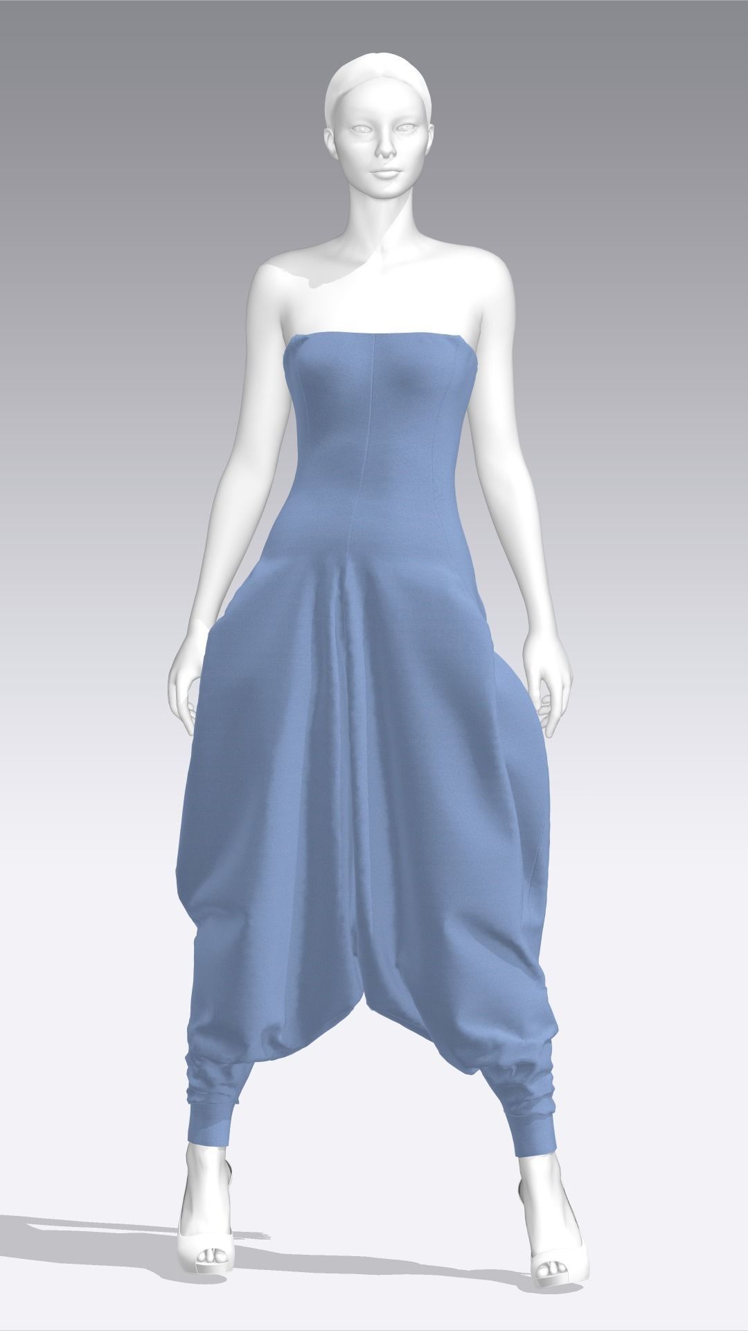Dress Outfits MD CLO 3D zprj project files 3D model | CGTrader