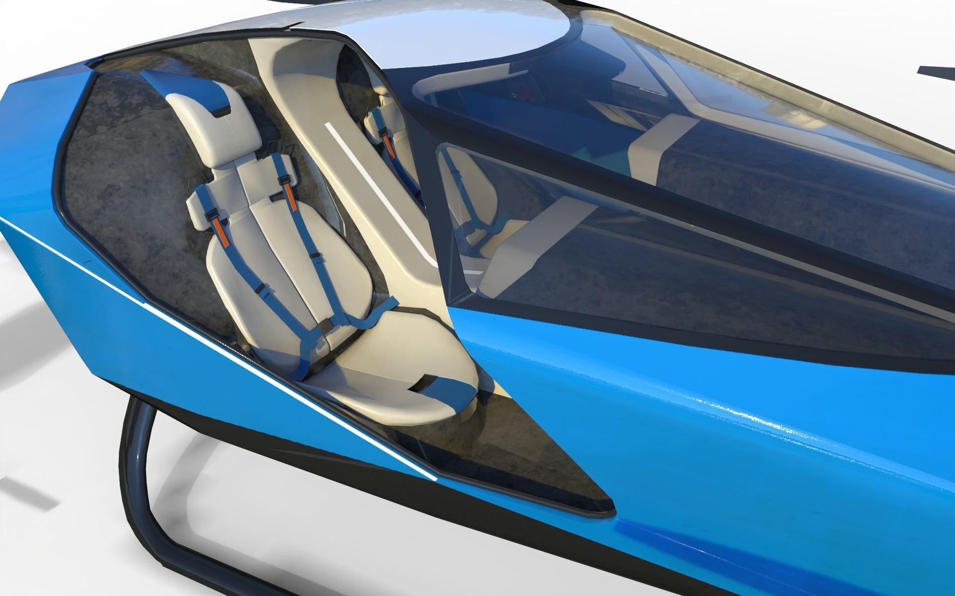 Xpeng X2 Flying car EVTOL 3D model | CGTrader