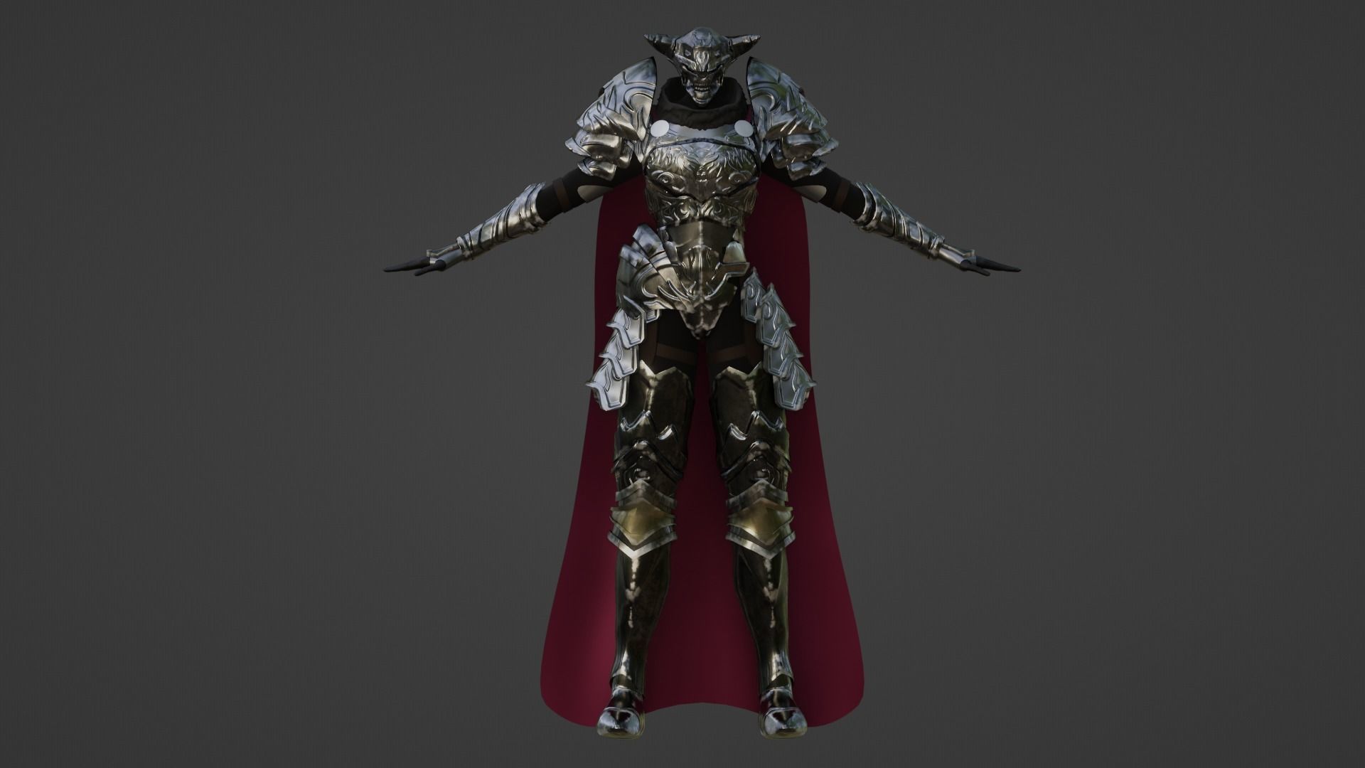 3D model Knight The Fallen Knight Character - Low-poly 3D Model VR / AR ...