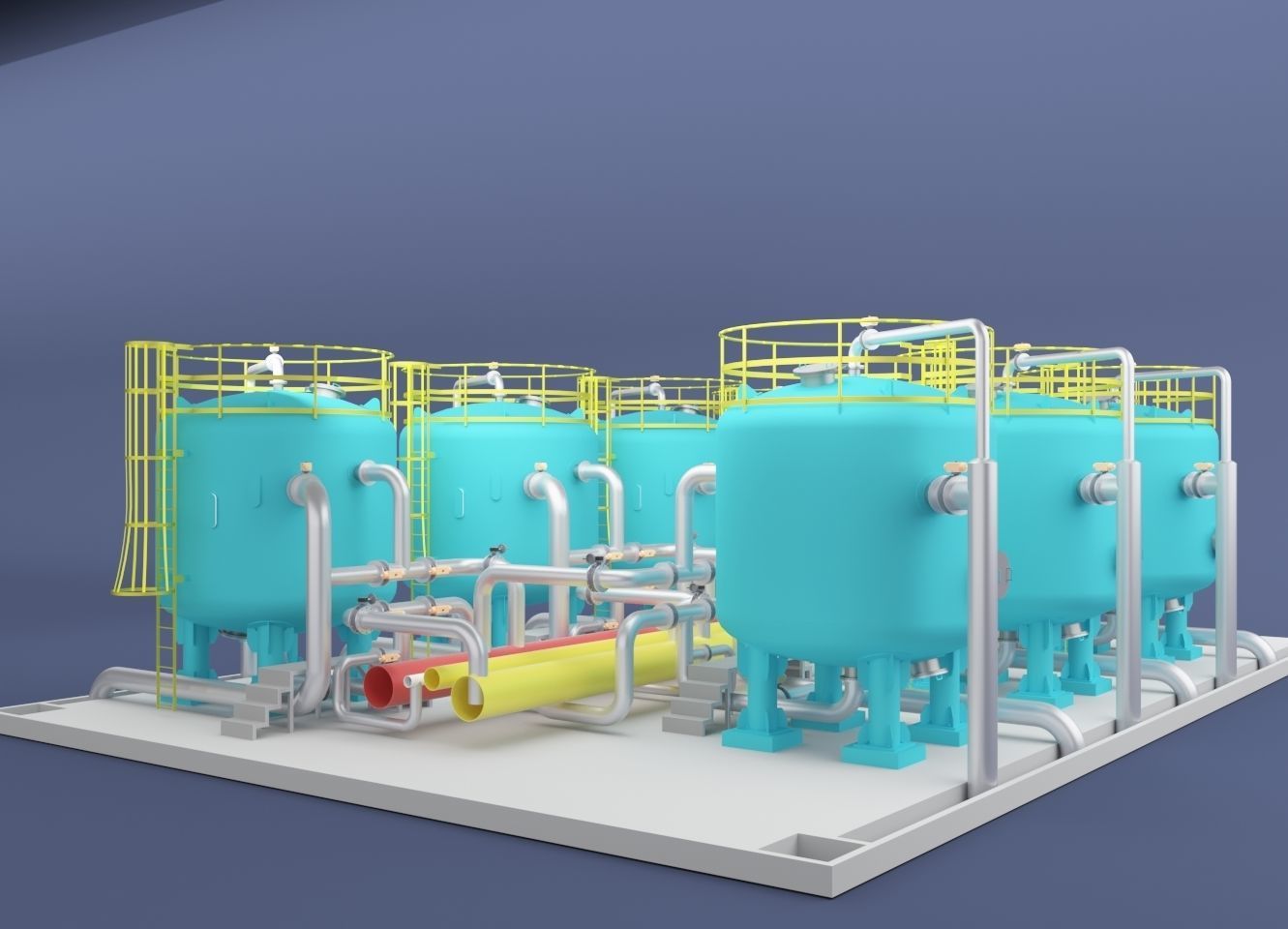 Pipe Assembly Pack 3D model | CGTrader