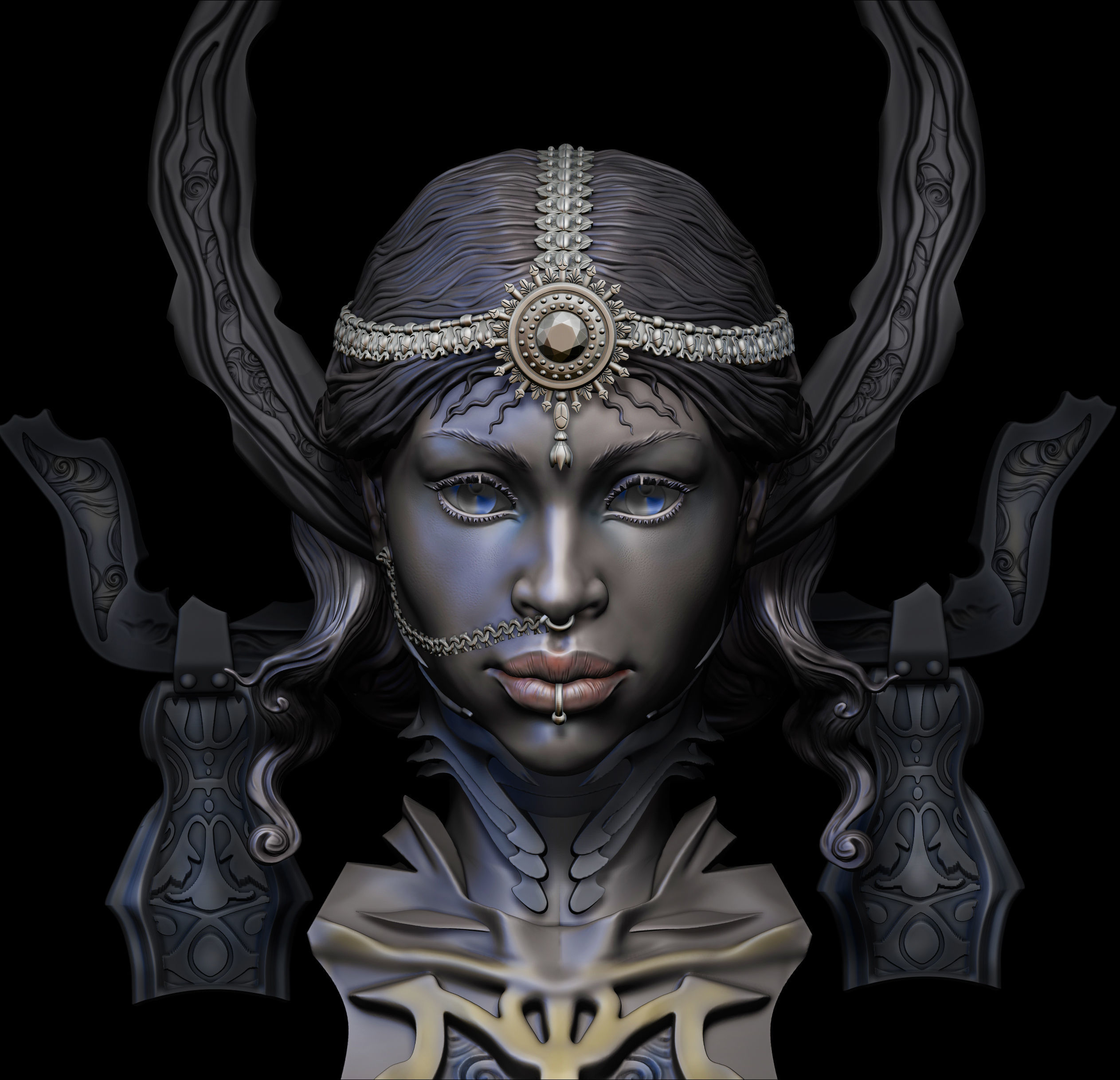 Paimon demon 3D model 3D printable | CGTrader