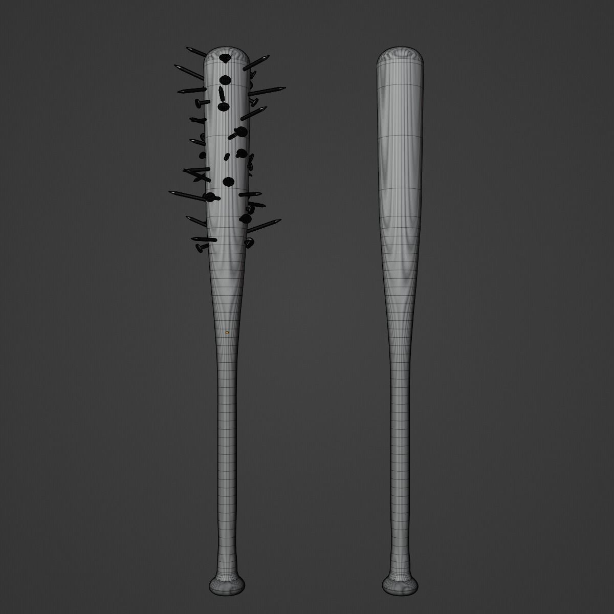 3D model Baseball Bats 2 PCS VR / AR / low-poly | CGTrader