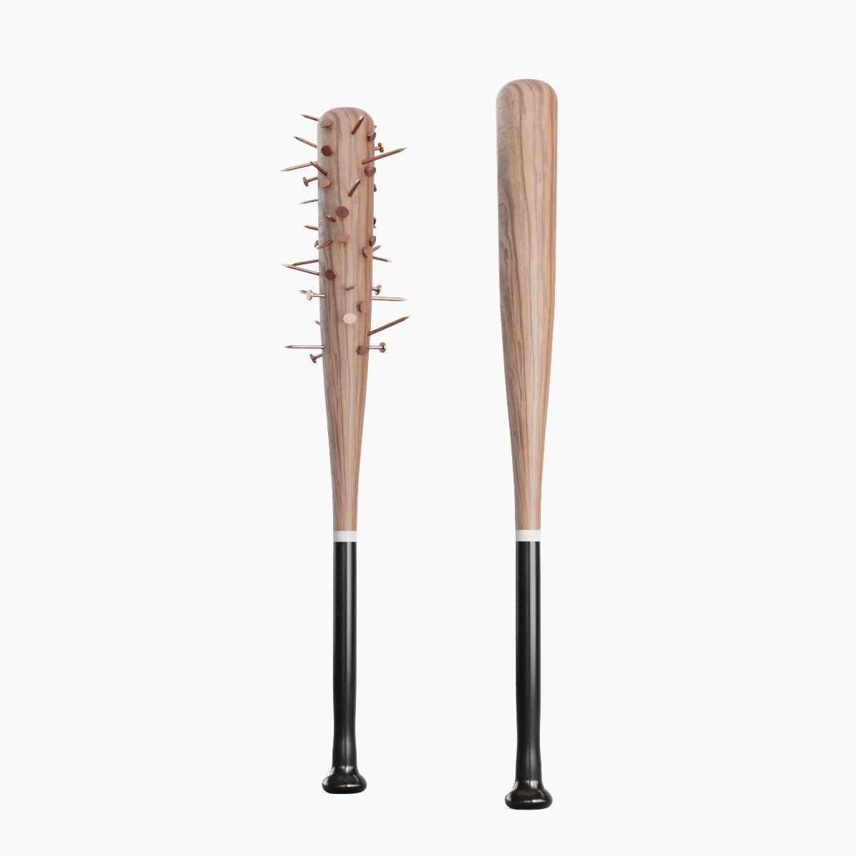 3D model Baseball Bats 2 PCS VR / AR / low-poly | CGTrader
