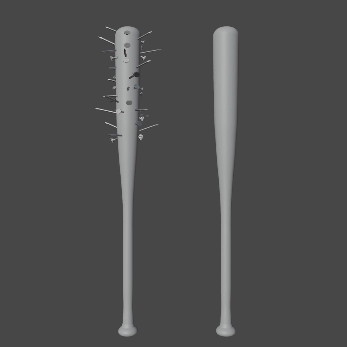 3D model Baseball Bats 2 PCS VR / AR / low-poly | CGTrader
