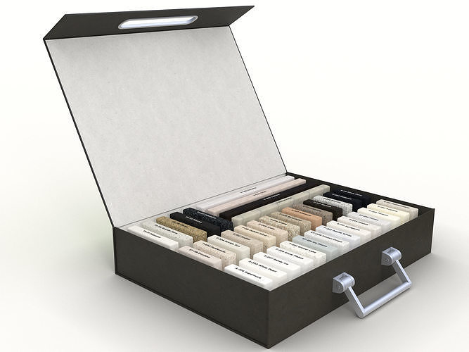 Sample box 3D model | CGTrader