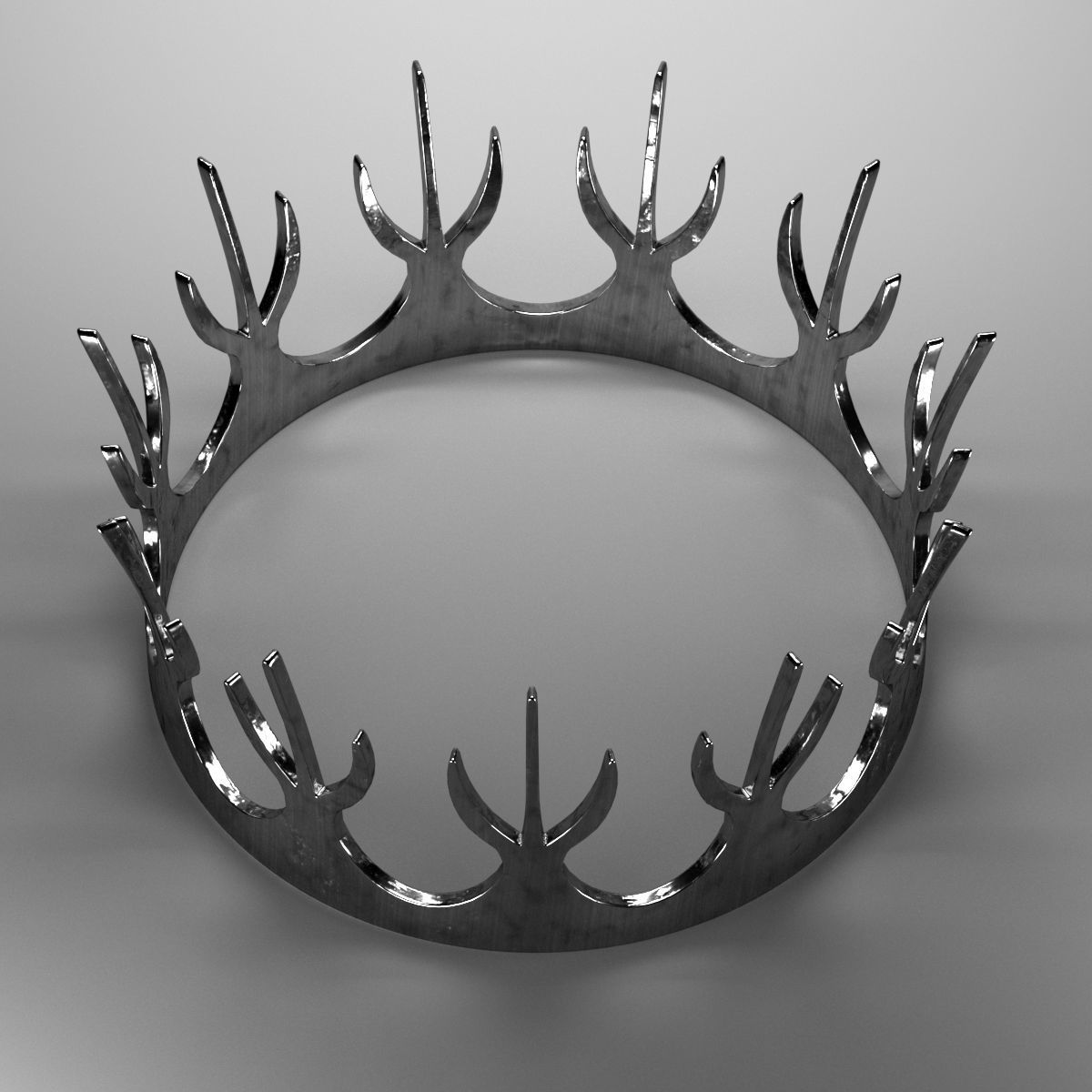 Dark Crown 3D model | CGTrader