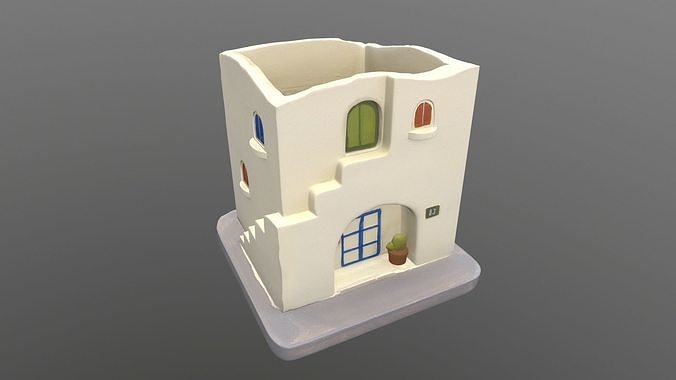 ARCHITECTURE CLAY 3D model | CGTrader