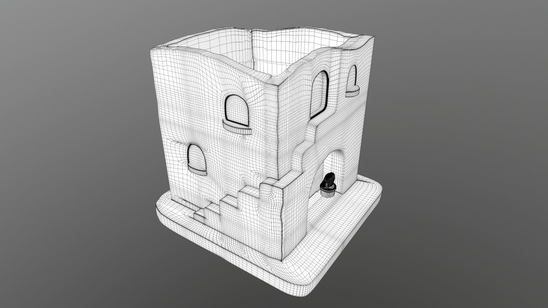 ARCHITECTURE CLAY 3D model | CGTrader